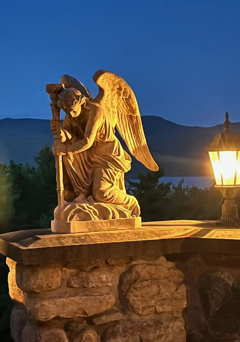 Angel Photo by artist John Rivoli - Highlands Castle