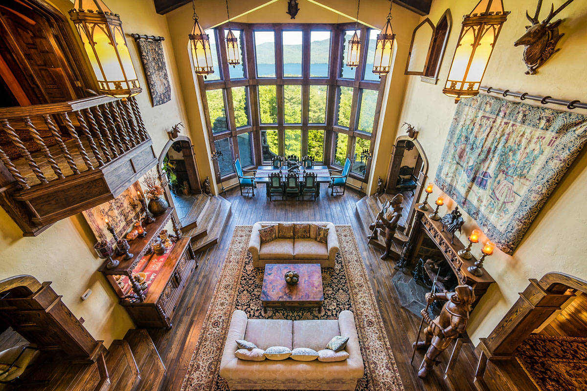 Highlands Castle overlooking Lake George! From $1790 for 2 COUPLES ...