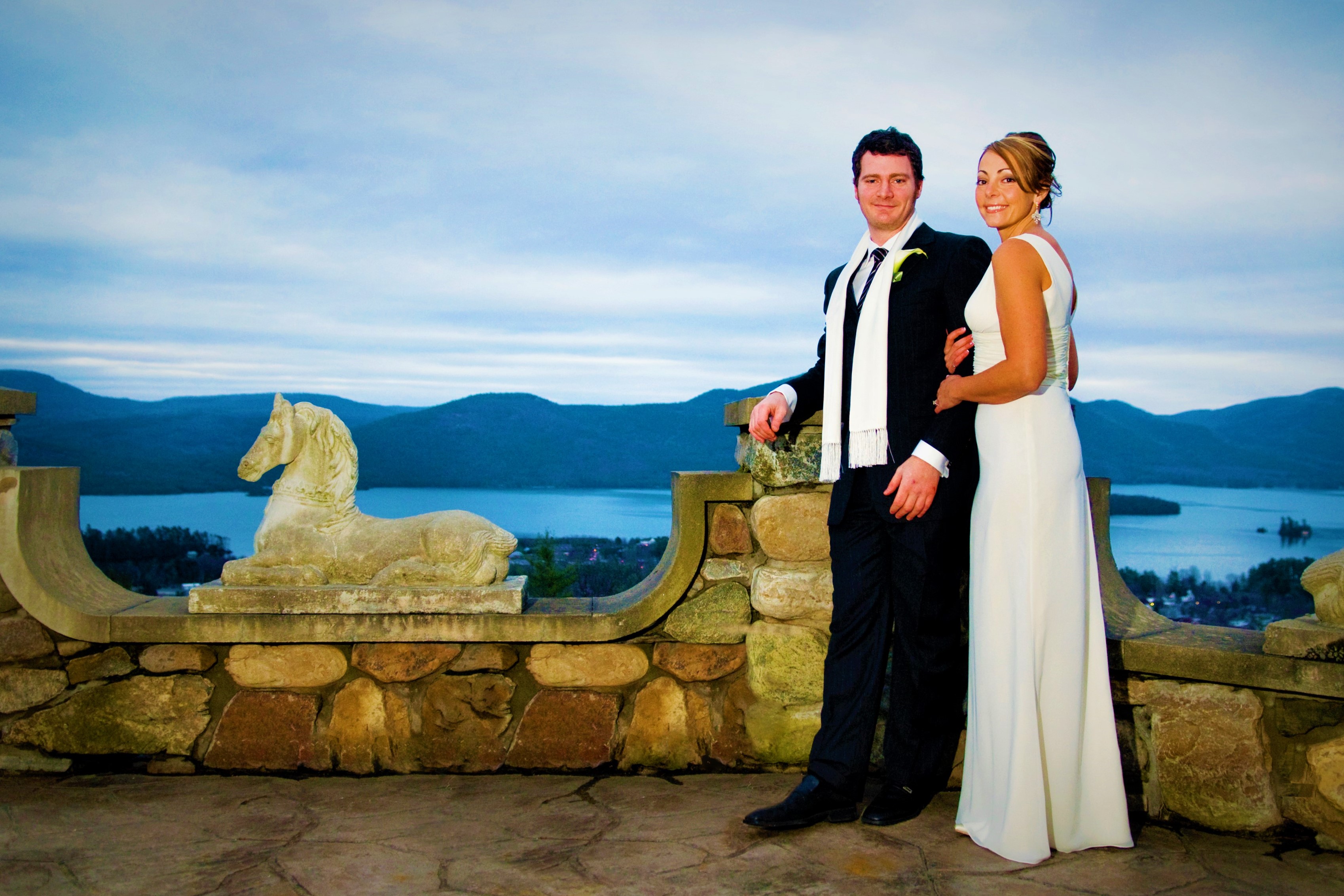 Highlands Castle overlooking Lake George! From $1790 for 2 COUPLES ...