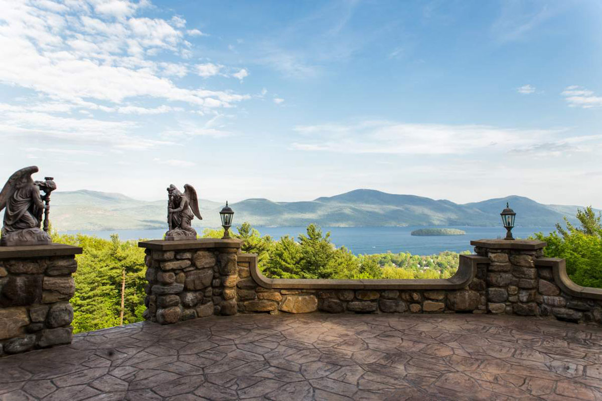 Highlands Castle overlooking Lake George! From $1790 for 2 COUPLES ...