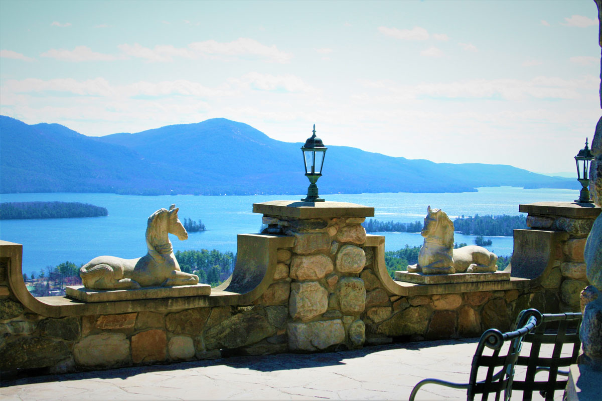 Highlands Castle overlooking Lake George $7995 for 4 guests - Highlands ...