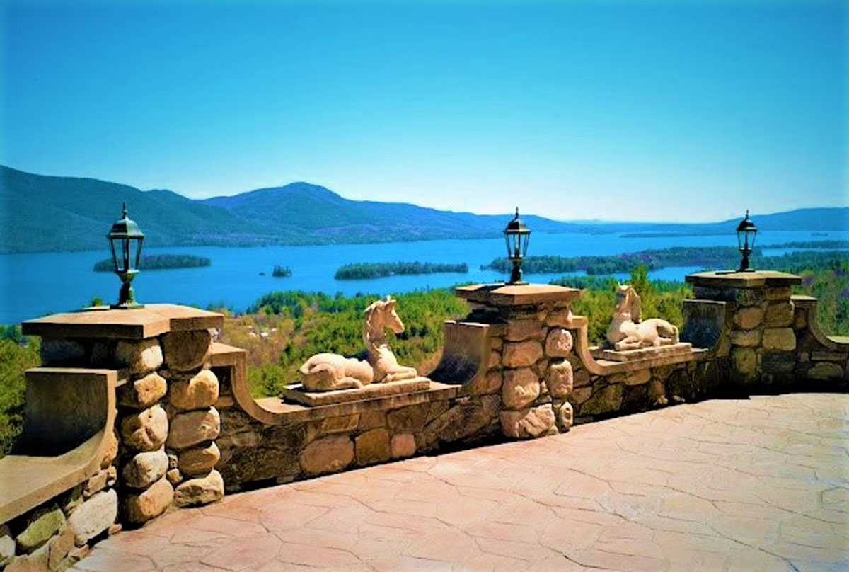 Highlands Castle overlooking Lake George! From $1790 for 2 COUPLES ...