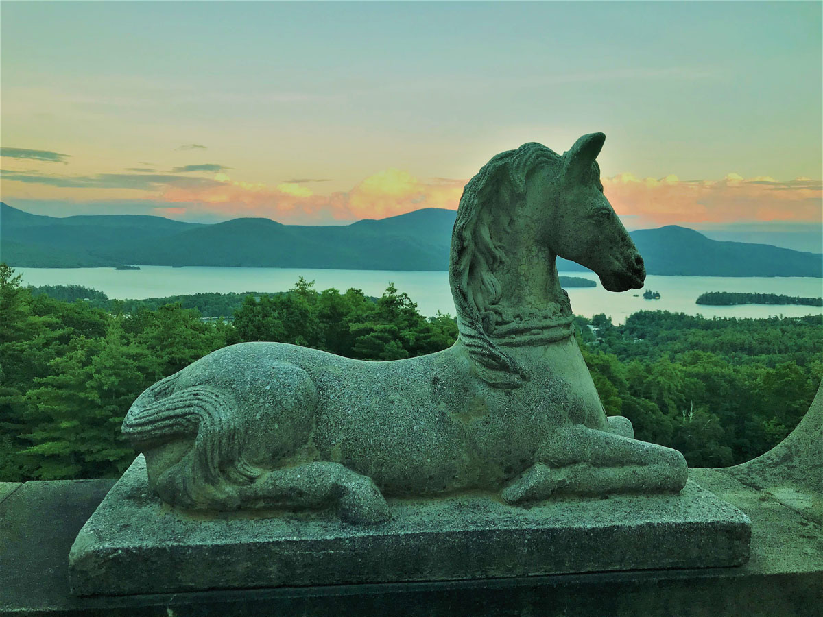 Highlands Castle overlooking Lake George! From $1790 for 2 COUPLES ...